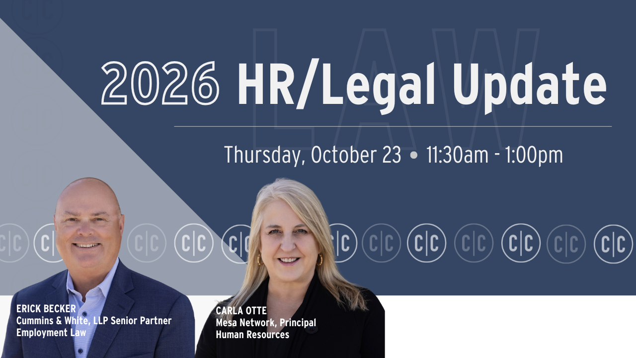 2026 HR Legal Update for Houses of Worship